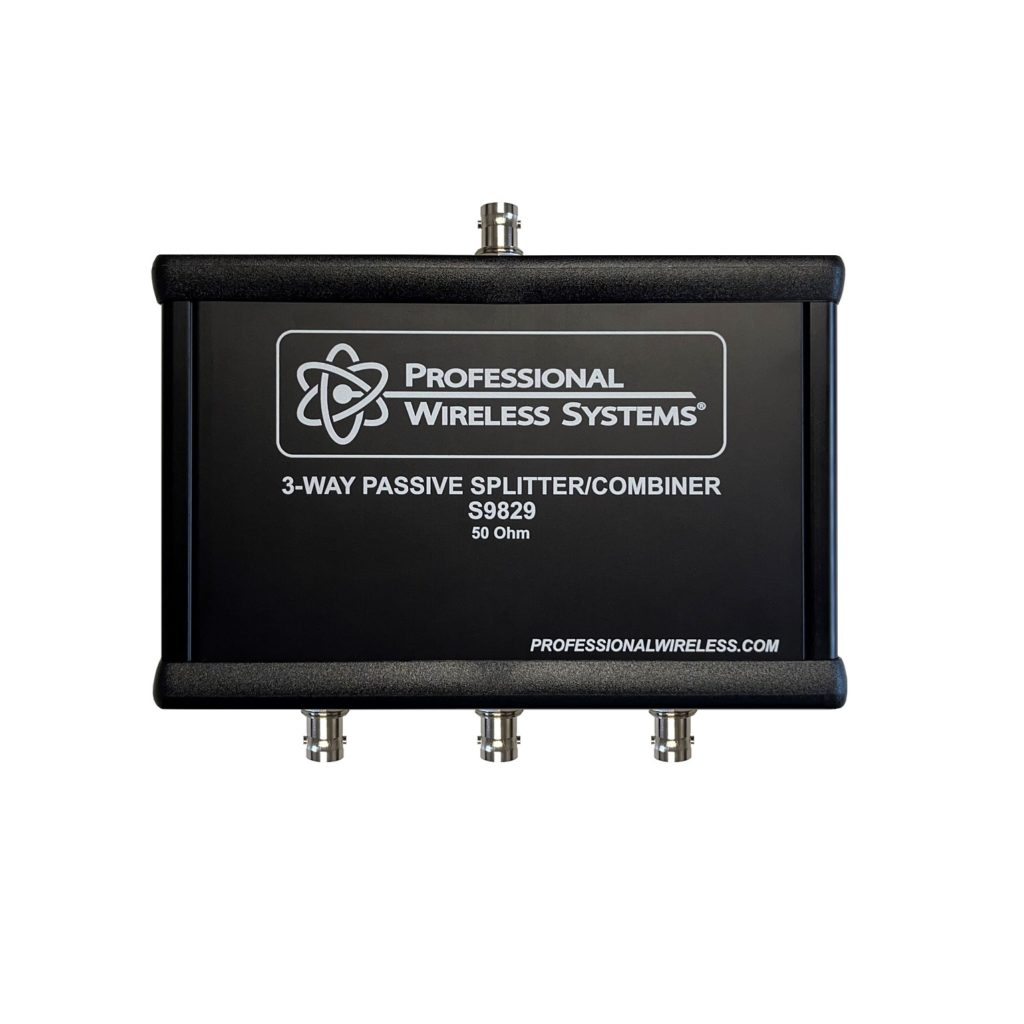 PWS 3 Way High Power Splitter/Combiner, BNC - Professional Wireless Systems